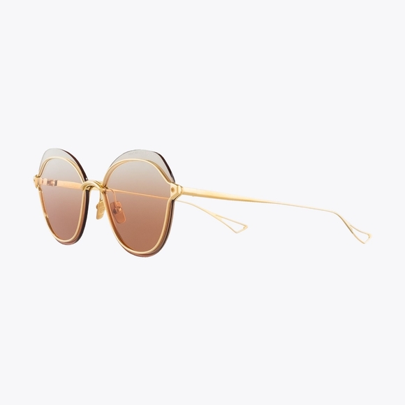 DITA | Accessories | New Dita Dts59 3z Women Gold Brown Round ...